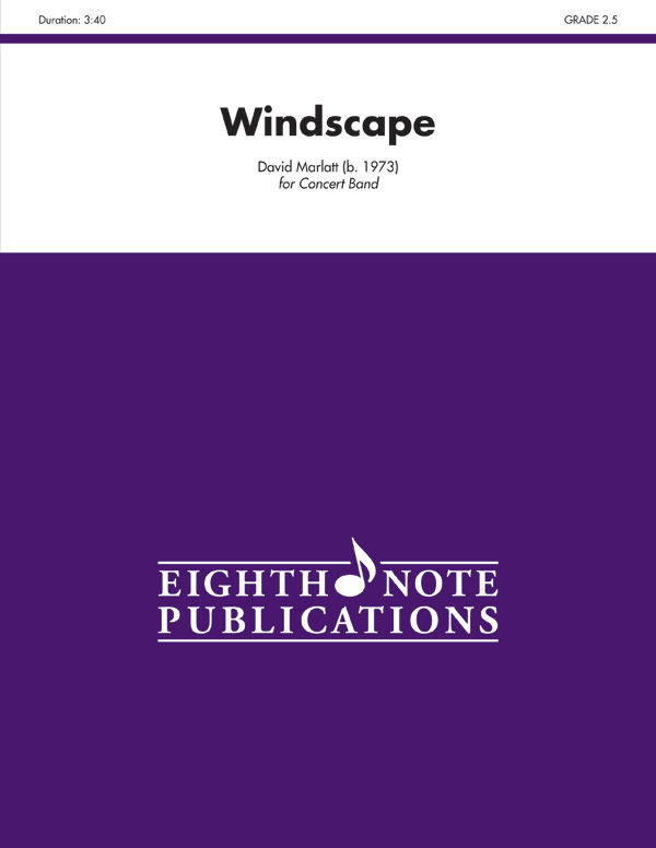 Windscape: Concert Band Conductor Score & Parts: David Marlatt | Sheet ...