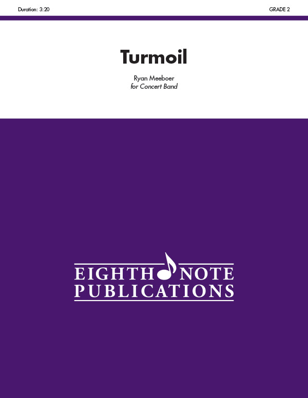 Turmoil: Concert Band Conductor Score: Ryan Meeboer | Sheet Music