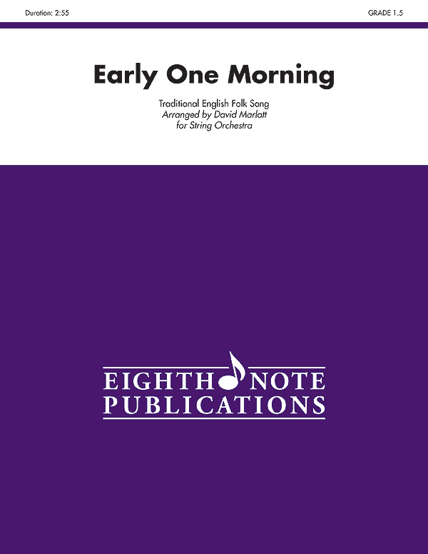 Early One Morning: String Orchestra Conductor Score & Parts | Sheet Music