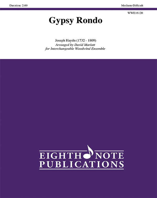 Gypsy Rondo: Interchangeable Woodwind Ensemble Score & Parts: Franz ...