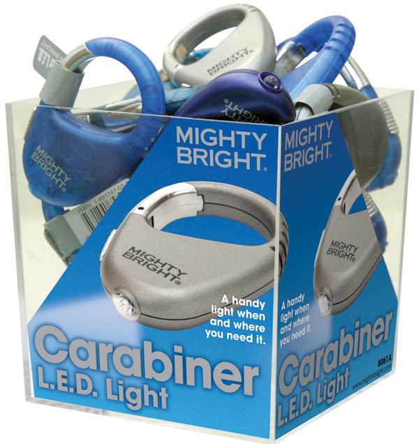 Mighty Bright LED Carabiner (Assorted 24-Piece Cube): | Alfred Music
