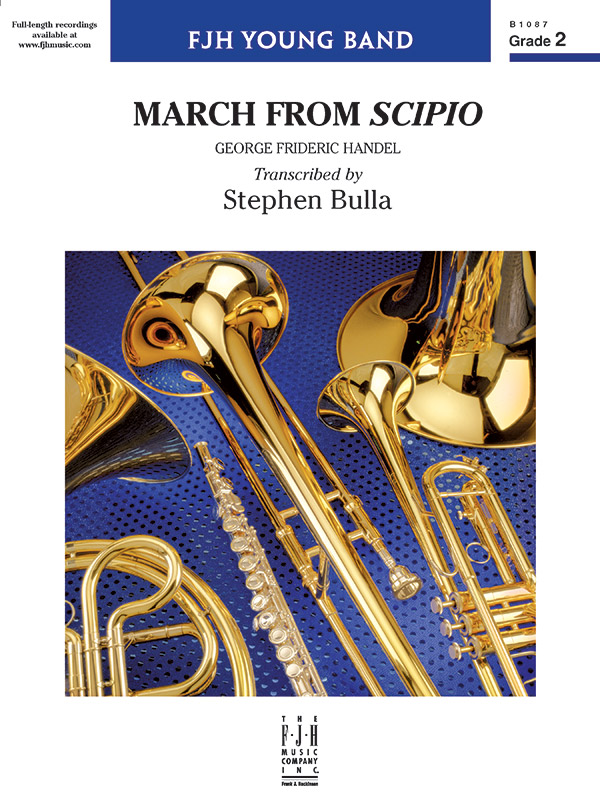 March from Scipio: Concert Band Conductor Score: George Frideric Handel ...