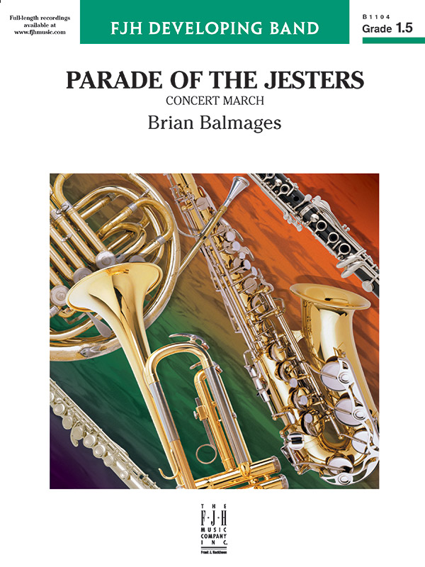 Parade of the Jesters: Concert Band Conductor Score & Parts: Brian ...