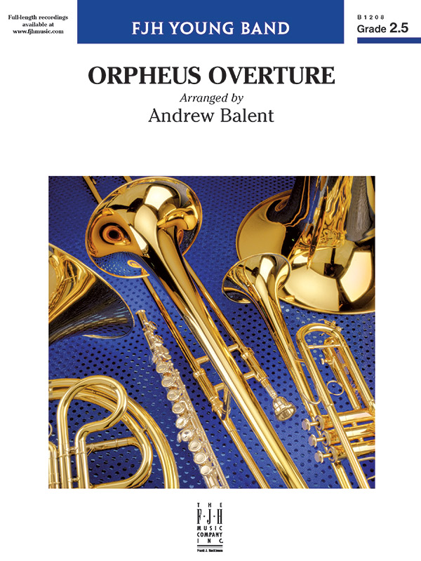 Orpheus Overture: Concert Band Conductor Score & Parts: Jacques ...