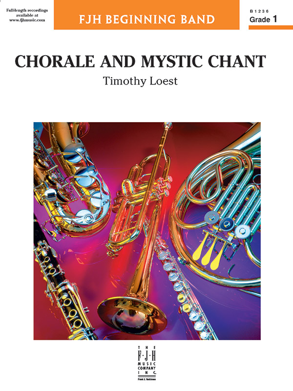 Chorale and Mystic Chant: Concert Band Conductor Score & Parts: Timothy ...