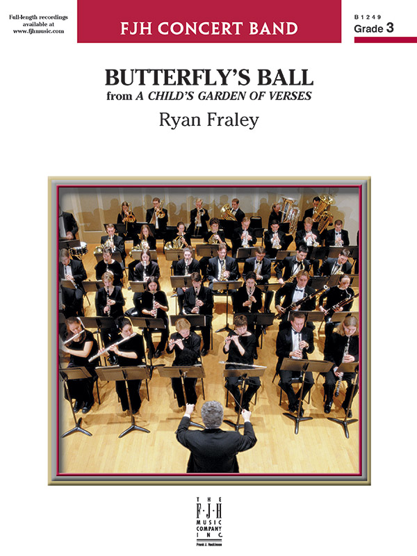 Butterfly's Ball: Concert Band Conductor Score: Ryan Fraley | Sheet Music
