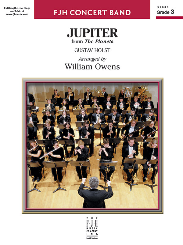 Jupiter: Concert Band Conductor Score: Gustav Holst | Alfred Music