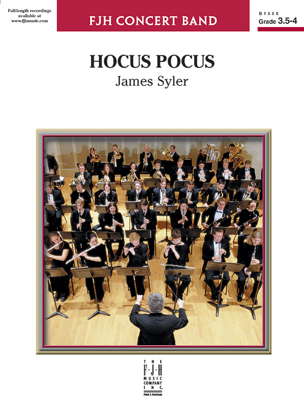 Hocus Pocus: Concert Band Conductor Score: James Syler | Sheet Music
