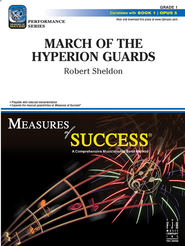 March of the Hyperion Guards: Score: Concert Band Score: Robert Sheldon ...
