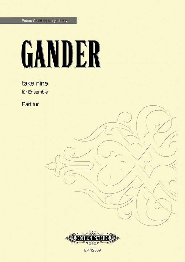 Take Nine: Winds & Percussion Conductor Score: Bernhard Gander | Sheet ...