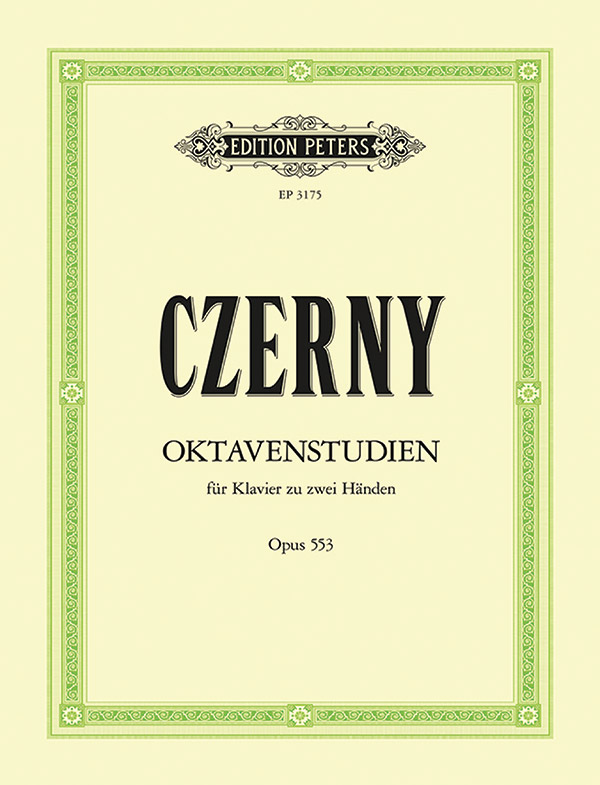 6 Octave Studies Op.553: Piano Solo: Carl Czerny | Sheet Music