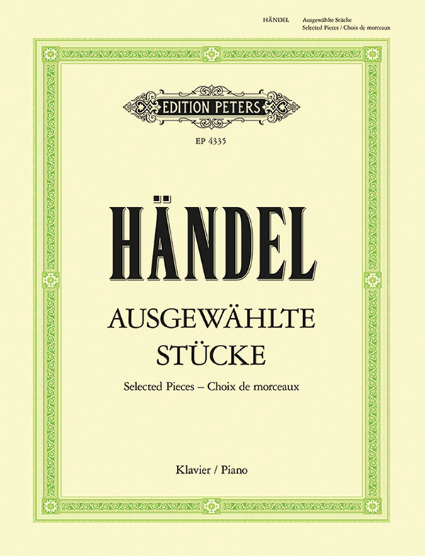 Album of 10 Original Pieces: Piano Solo: George Frideric Handel | Sheet ...