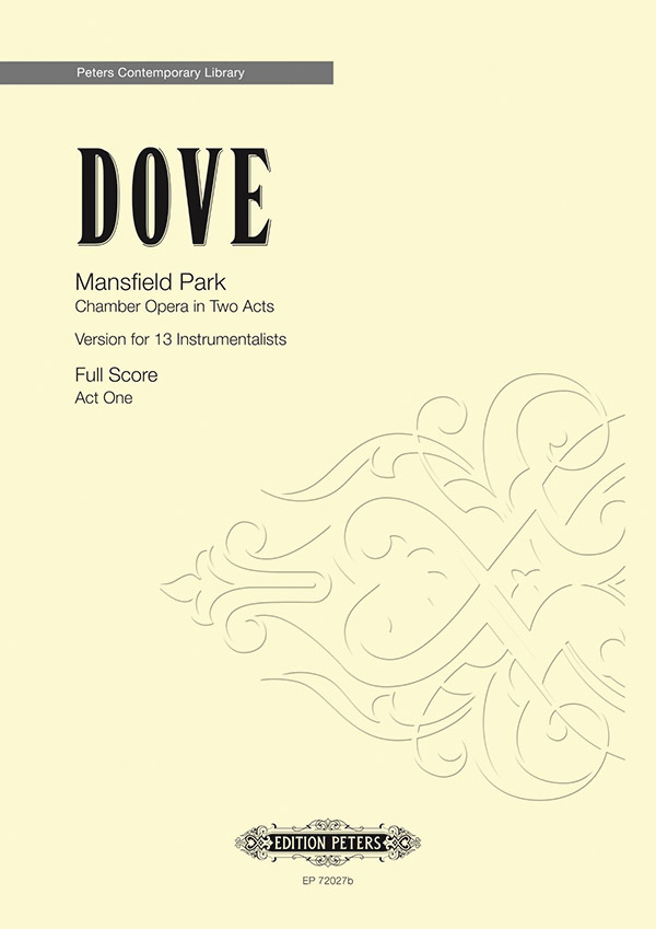 Mansfield Park: Opera: Jonathan Dove | Sheet Music