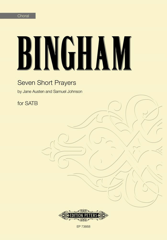 Seven Short Prayers: SATB Choral: Judith Bingham | Sheet Music