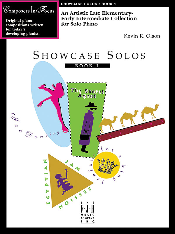 Showcase Solos, Book 1: Late Elementary/Early Intermediate Piano Book ...