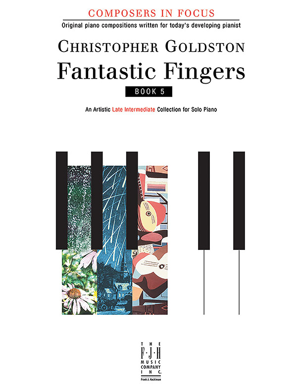 Fantastic Fingers, Book 5: Late Intermediate Piano Book: Christopher Goldston | Sheet Music