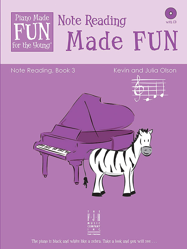Note Reading Made Fun, Book 3: Piano Book: Kevin Olson | Sheet Music