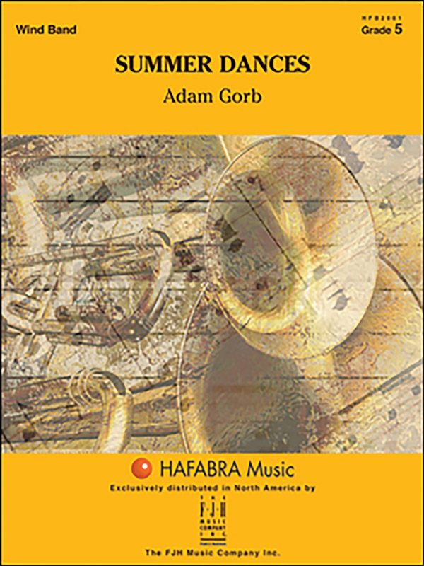 Summer Dances: Concert Band Conductor Score: Adam Gorb | Sheet Music