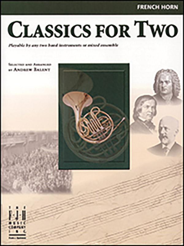 Classics for Two, French Horn: French Horn Book | Alfred Music