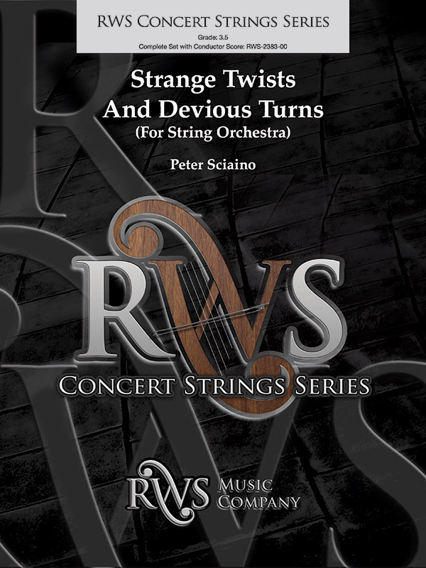 Strange Twists and Devious Turns - For String Orchestra: String Bass ...