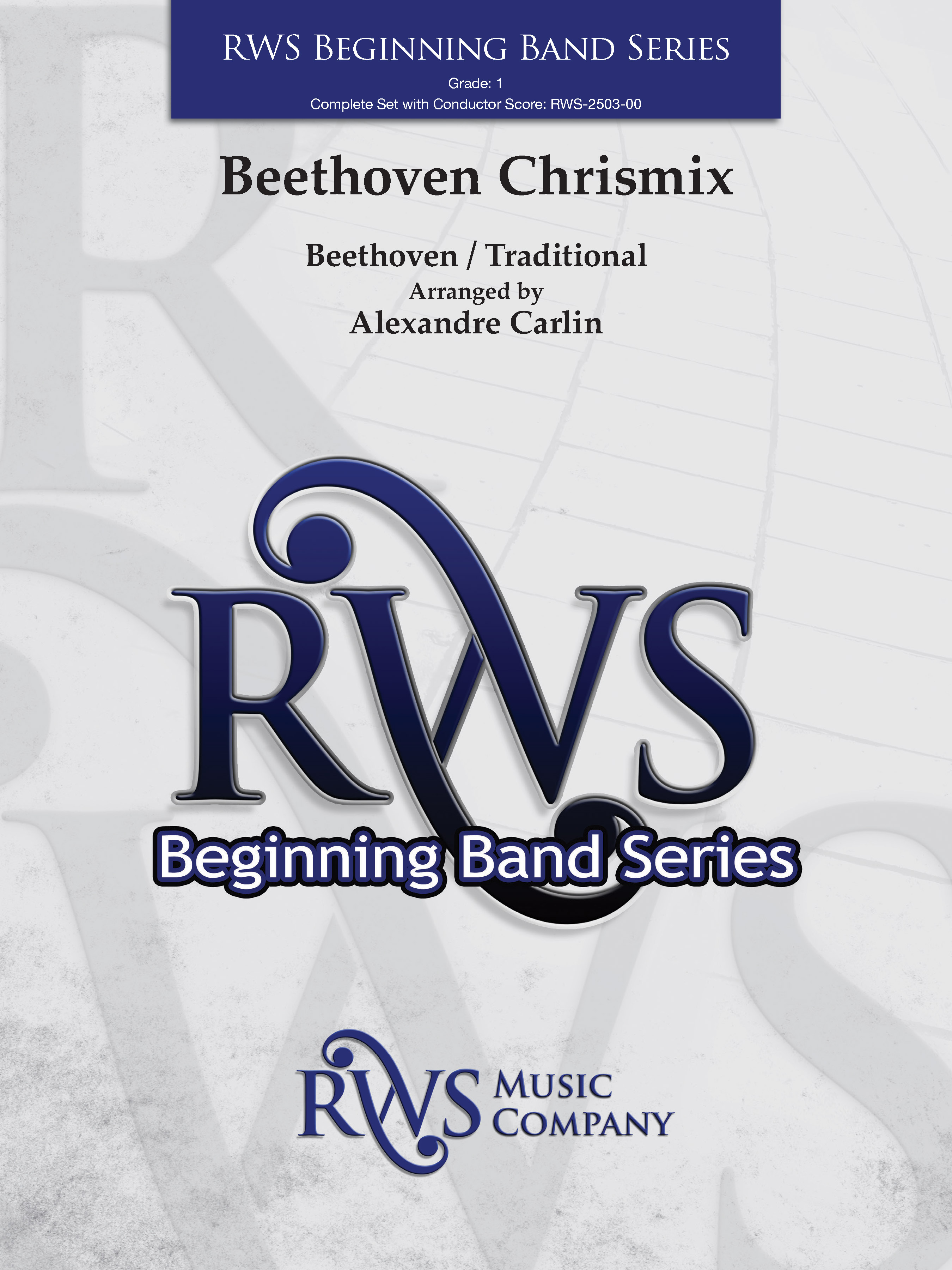 Beethoven Chrismix: B-flat Bass Clarinet: B-flat Bass Clarinet Part ...