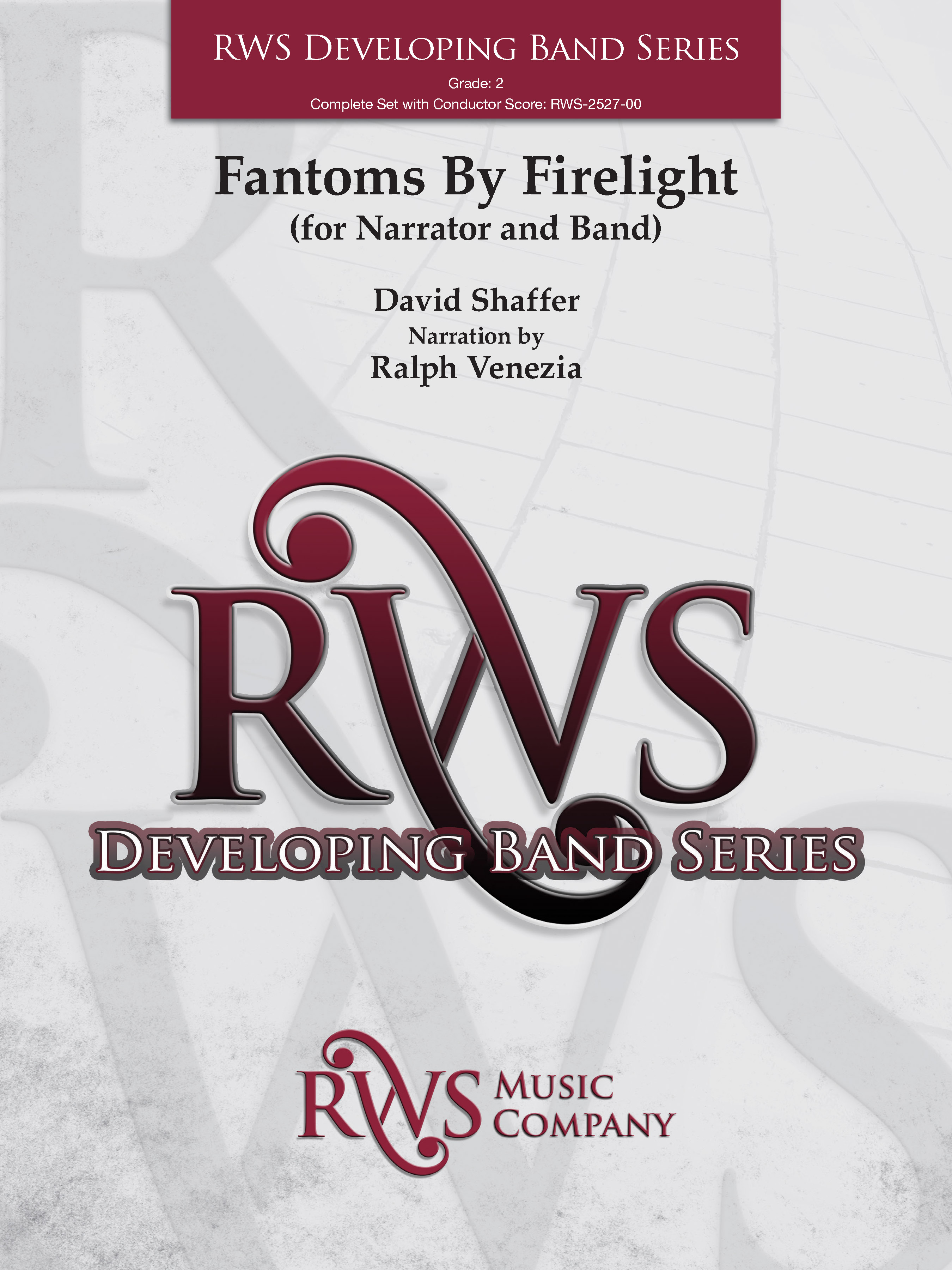 Fantoms By Firelight: Concert Band Conductor Score & Parts: David ...