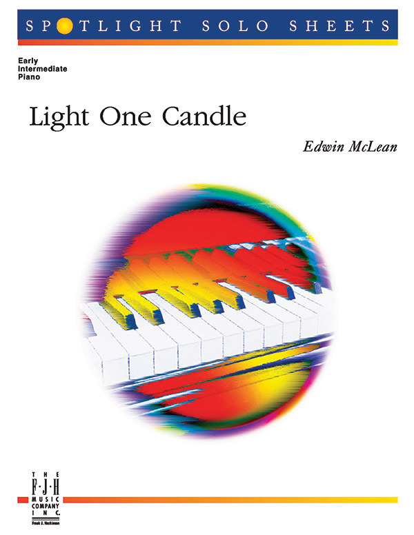 Light One Candle: Early Intermediate Piano Sheet: Edwin McLean | Sheet ...