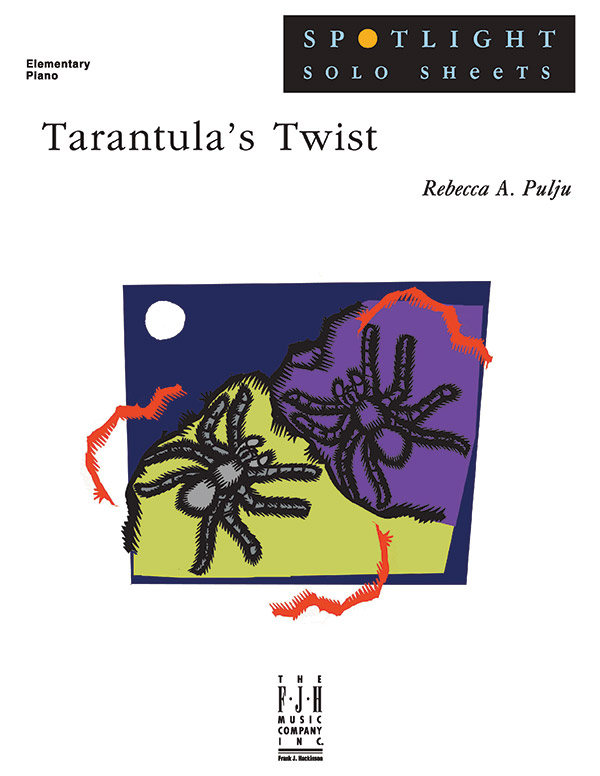 Tarantula's Twist: Piano: Rebecca A. Pulju - Digital Sheet Music Download