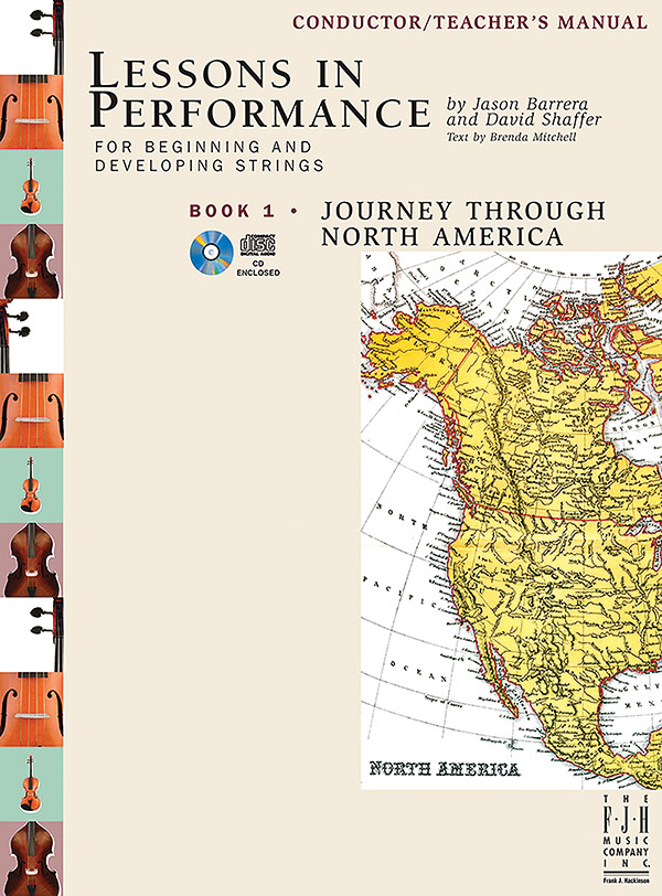 Lessons in Performance Book 1, Journey Through North America ...