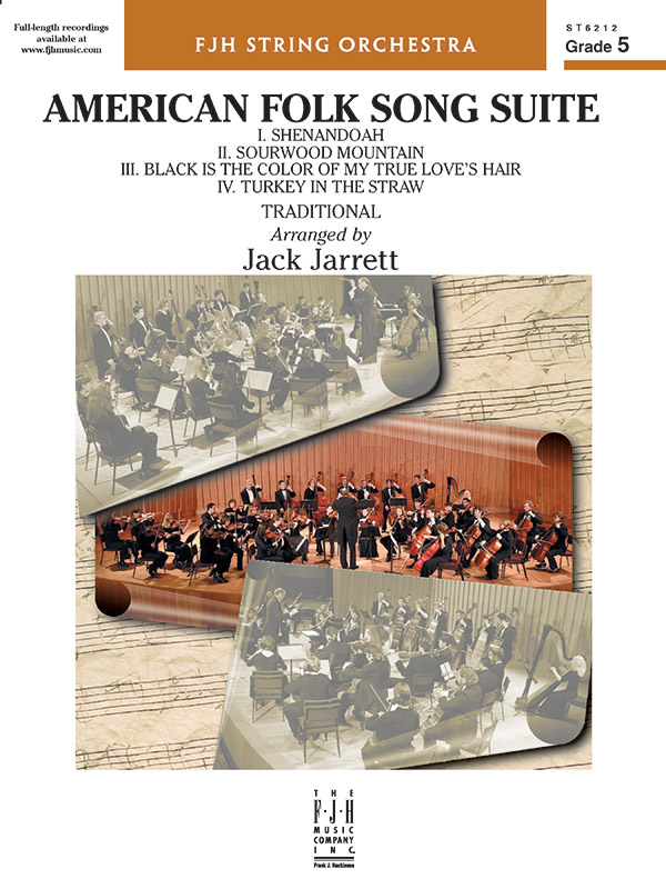 American Folk Song Suite: Score: - Digital Sheet Music Download