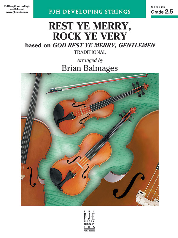 Rest Ye Merry, Rock Ye Very: String Orchestra Conductor Score & Parts ...