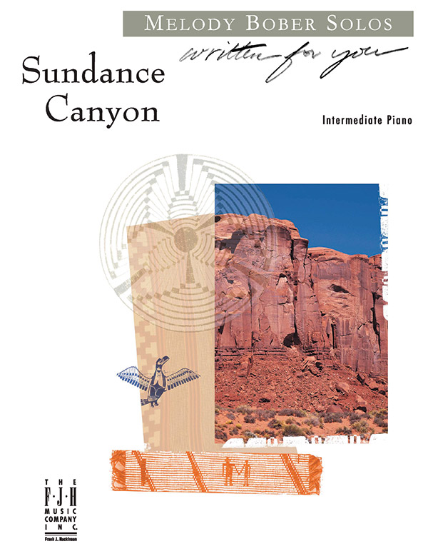 Sundance Canyon: Intermediate Piano Sheet: Melody Bober | Sheet Music