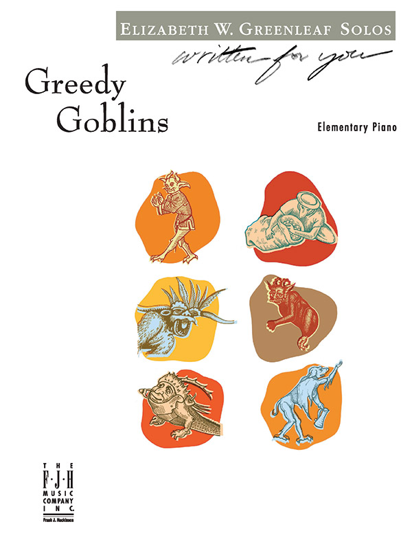 Greedy Goblins: Elementary Piano Sheet: Elizabeth W. Greenleaf | Sheet ...