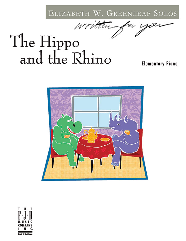 The Hippo and the Rhino: Piano: Elizabeth W. Greenleaf - Digital Sheet Music Download