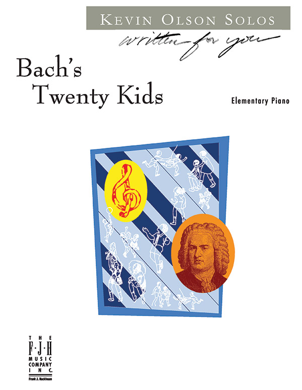 Bach's Twenty Kids: Elementary Piano Sheet: Kevin Olson | Sheet Music