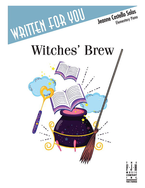Witches' Brew: Elementary Piano Sheet: Jeanne Costello | Sheet Music