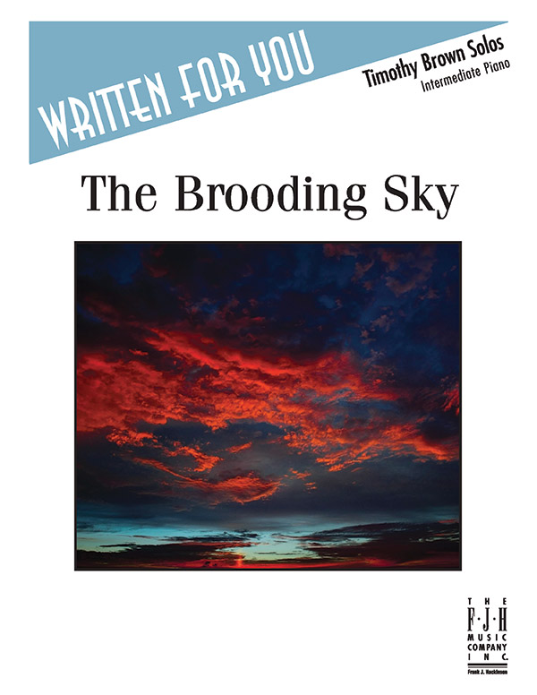 The Brooding Sky: Intermediate Piano Sheet: Timothy Brown | Sheet Music