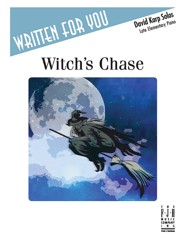 Witches Chase: Late Elementary Piano Sheet: David Karp | Sheet Music