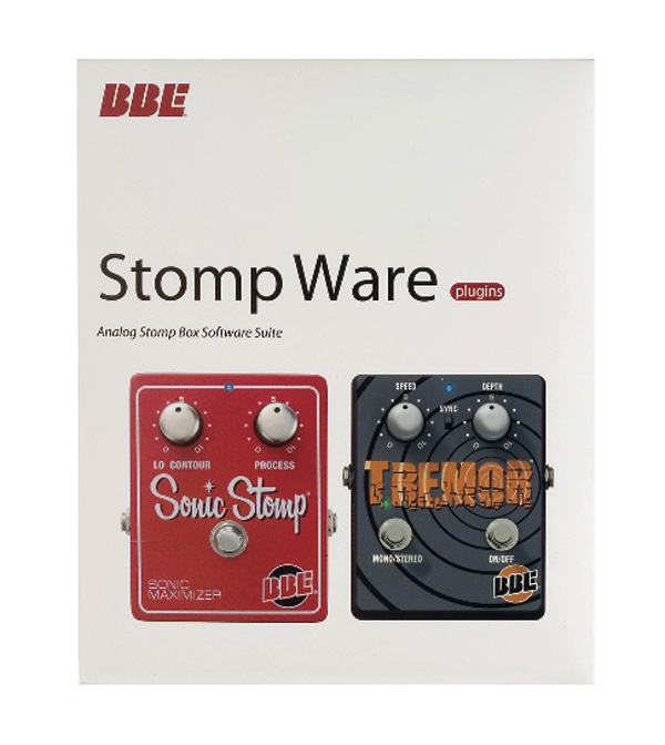 BBE Stomp Ware Guitar Effects Pedal Plug-Ins Software: Pro Audio ...