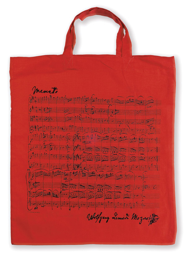 Tote Bag: Mozart (Red): | Alfred Music